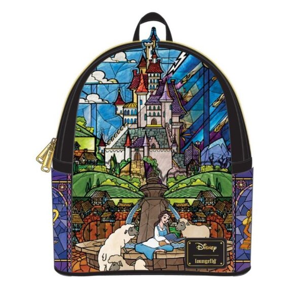 Loungefly | Bags | Loungefly Disney Castle Series Belles Castle Mini ...